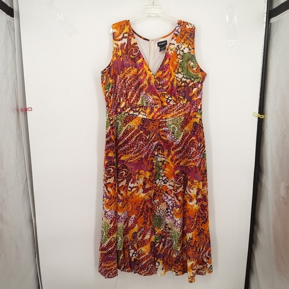 Ashro | Dresses | Ashro 22w Sleeveless Layered Maxi Dress | Poshmark